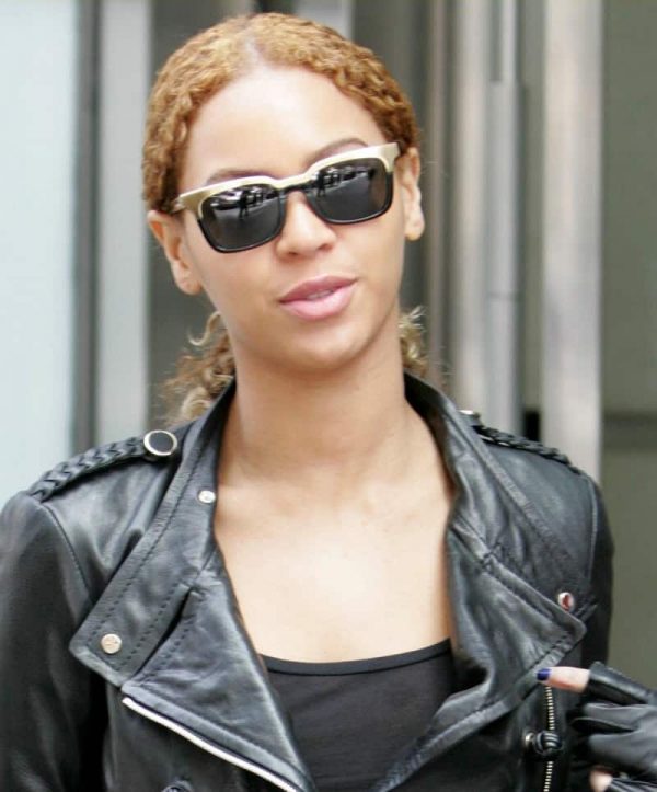 American singer-songwriter Beyoncé Leather Jacket