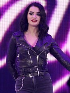 Wwe SmackDown Wrestler Paige Biker Leather Jacket